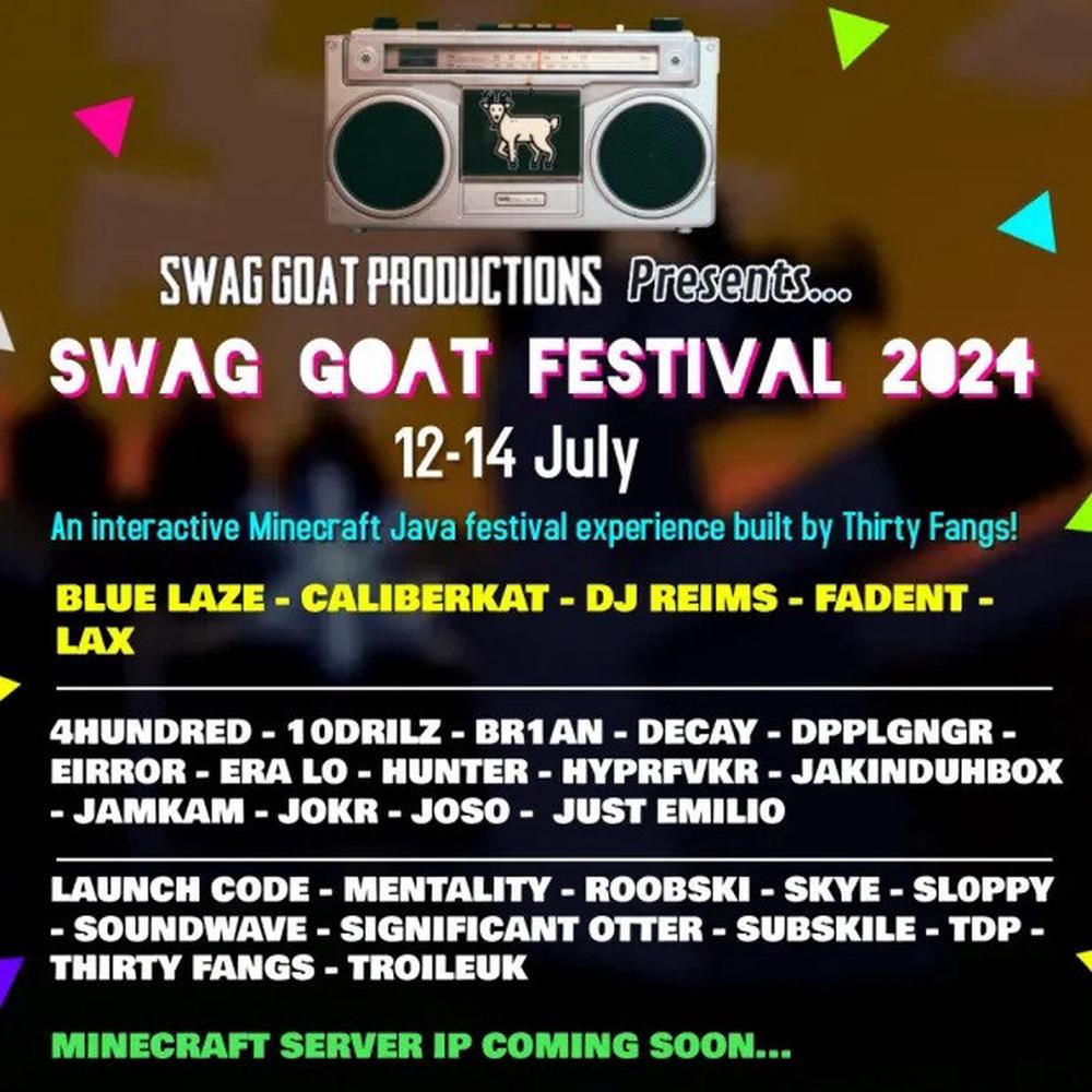 Swag Goat Festival 2024 by Thirty Fangs • Audius